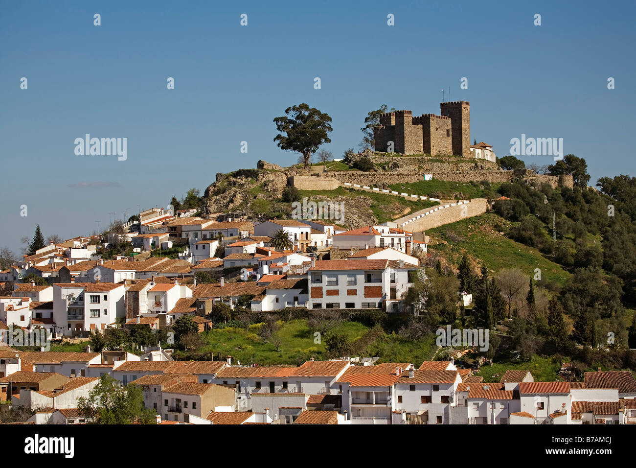castle of Cortegana Natural Park of Sierra de Aracena and Picos de ...