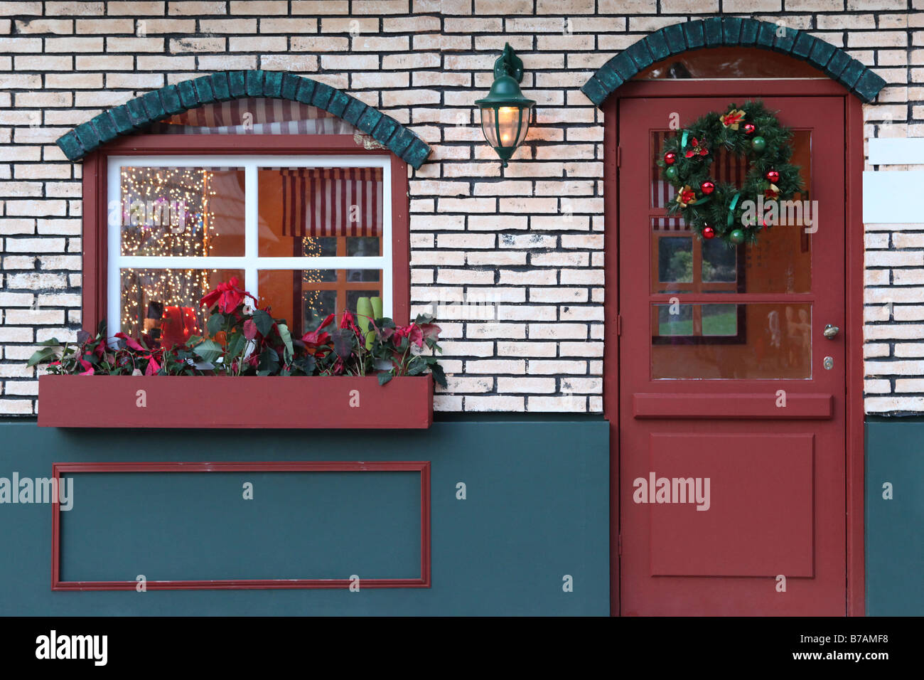Christmas xmas door hi-res stock photography and images - Alamy