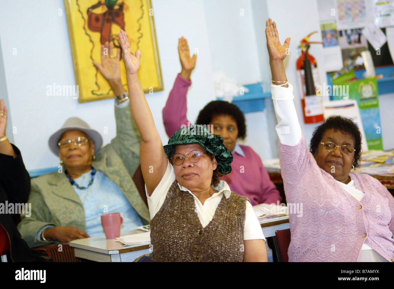 Arm Chair exercise session at the Dominican Association Bradford West ...