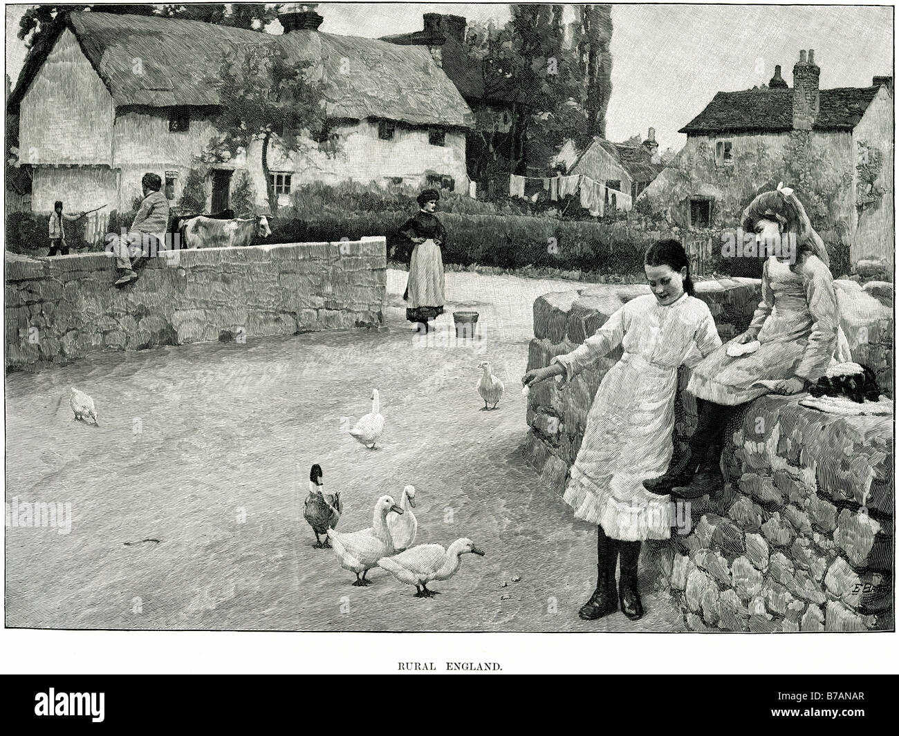 Rural victorian period hi-res stock photography and images - Alamy