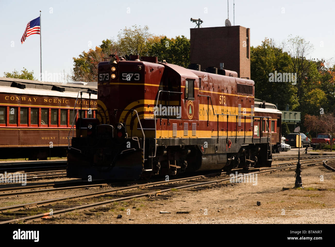 Conway Scenic Railroad High Resolution Stock Photography and Images - Alamy