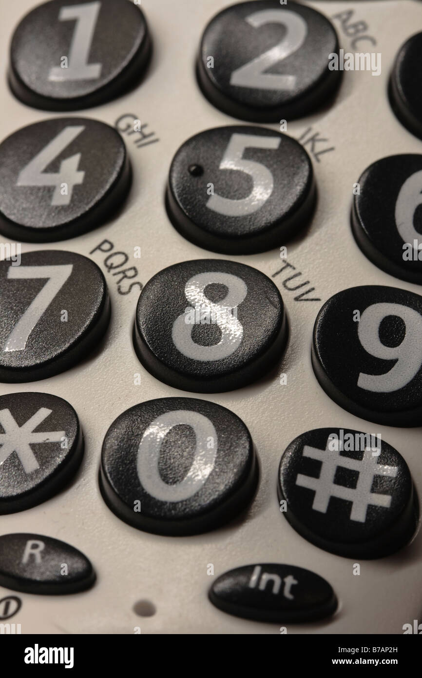 Telephone keypad hi-res stock photography and images - Alamy