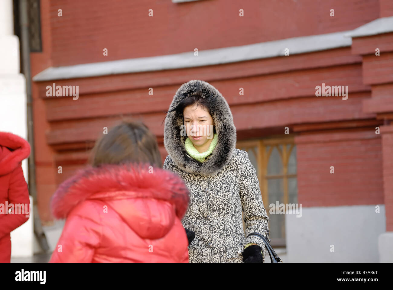 Russian girls Moscow Russia Stock Photo - Alamy
