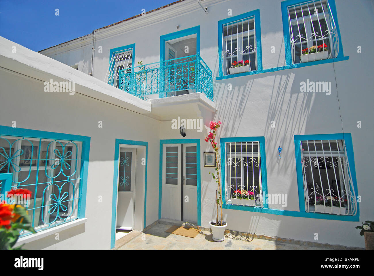 traditional bodrum house Stock Photo - Alamy