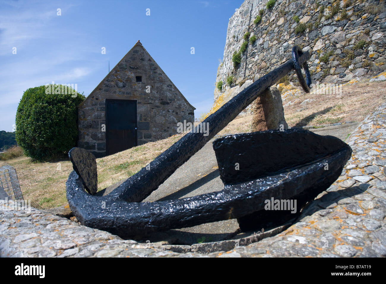 Pleinmont observation tower guernsey hi-res stock photography and ...