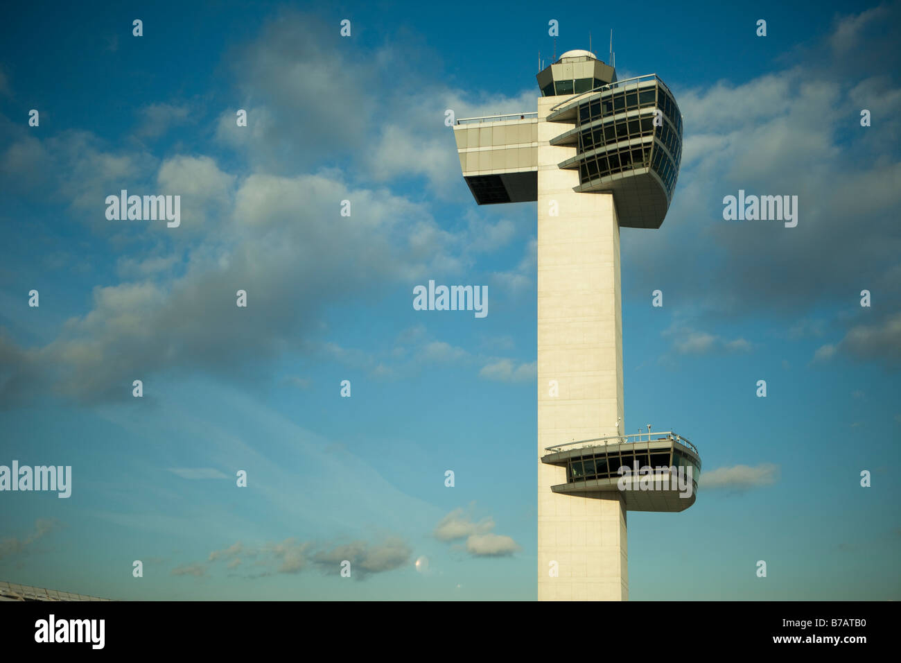 control tower from the John Fitzgerald Kennedy airport from new york ...