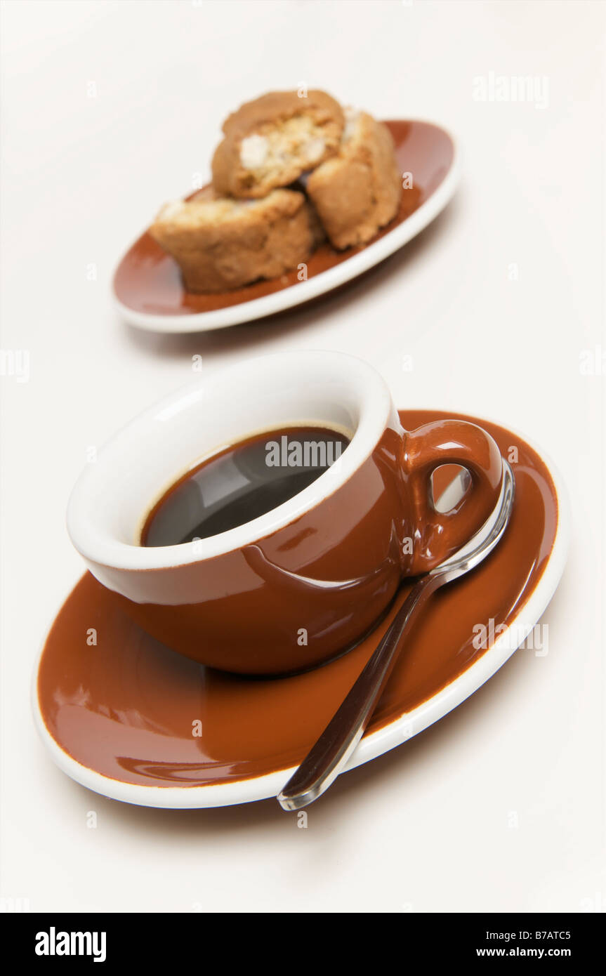 Aromatic cookies cantuccini cup hi-res stock photography and images - Alamy