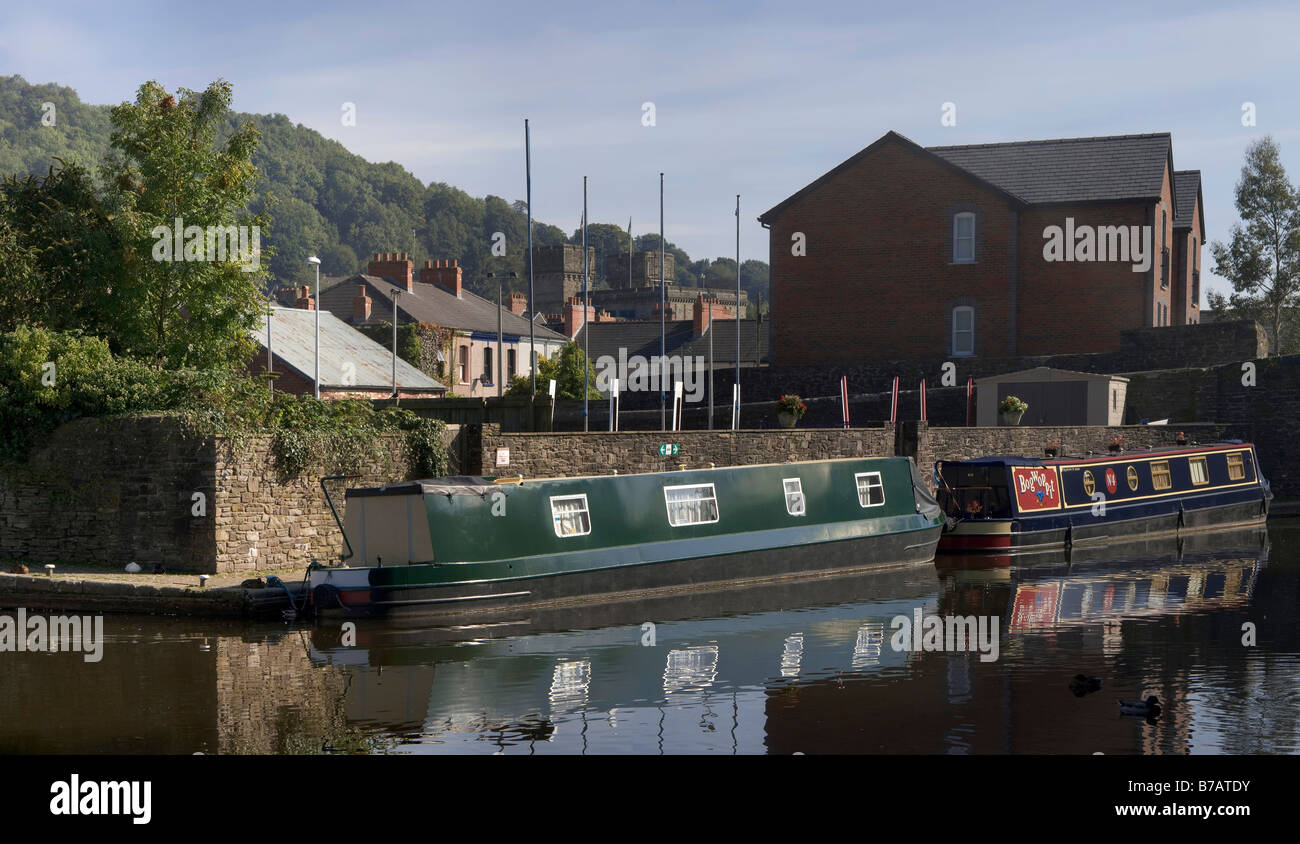 monmouthshire and brecon canal brecon beacons national park powys wales ...