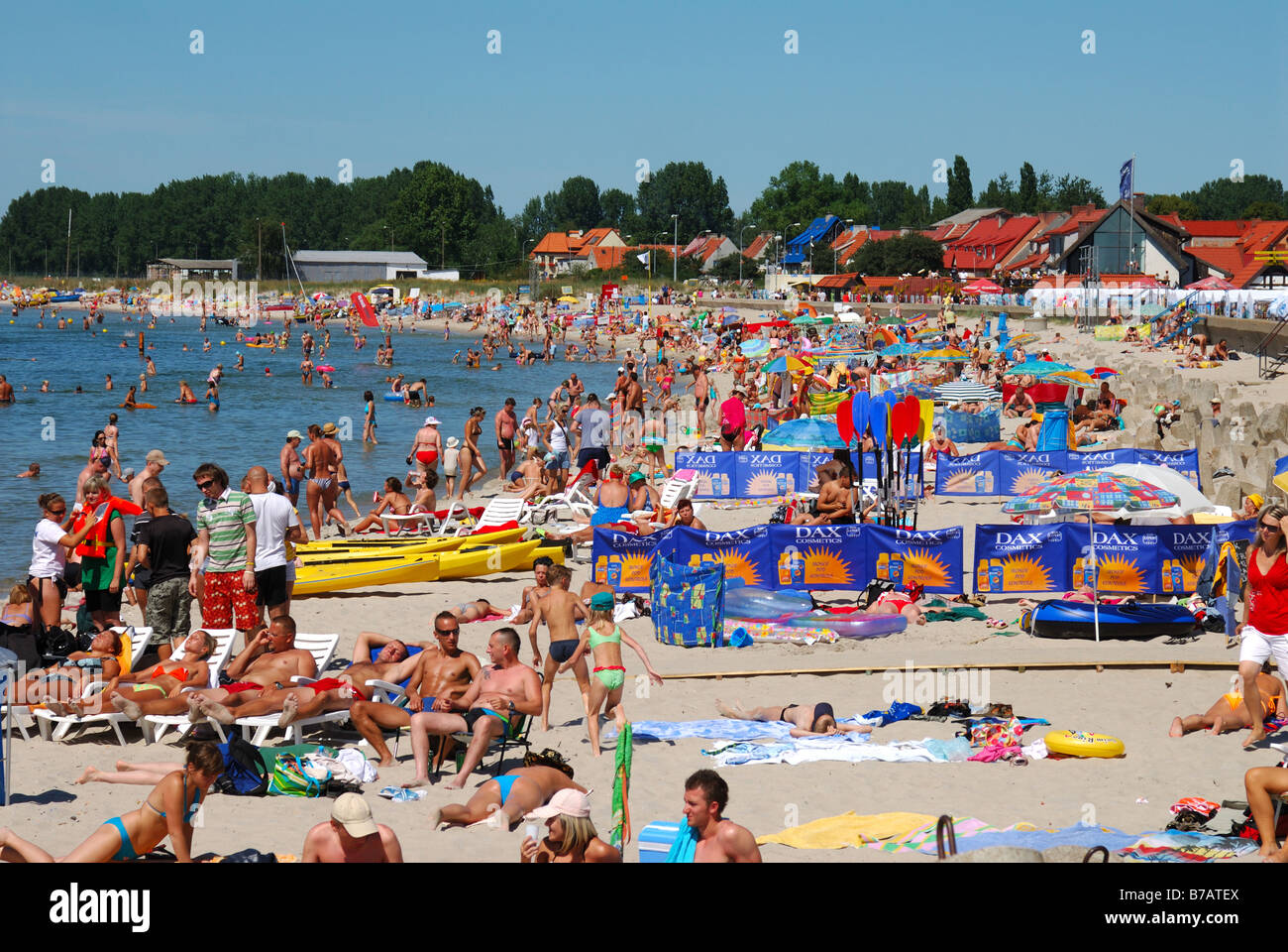 Beach in Hel Stock Photo - Alamy