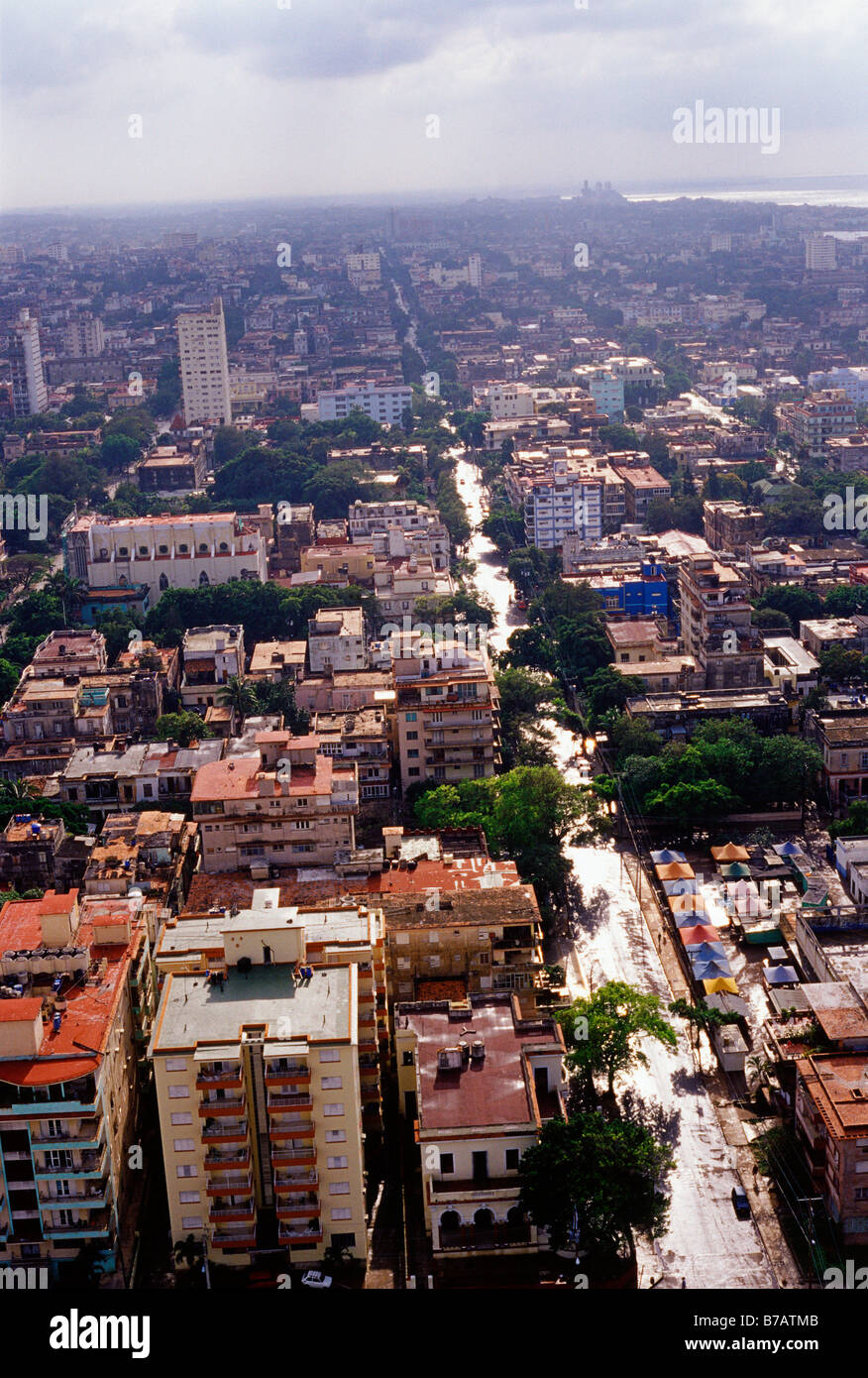 Aerial View of Havana, Cuba Stock Photo - Alamy