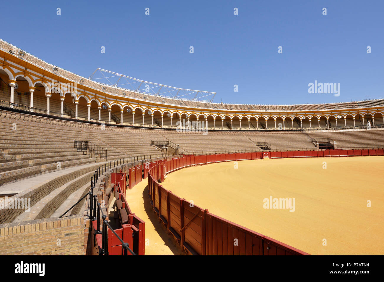 Bullfighting Ring, Seville, Andalucia, Spain Stock Photo - Alamy
