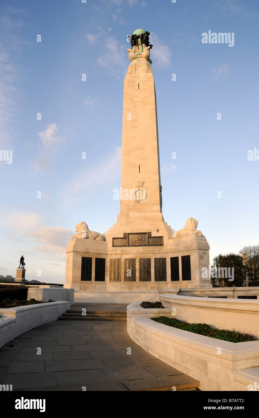 Plymouth naval memorial hi-res stock photography and images - Alamy