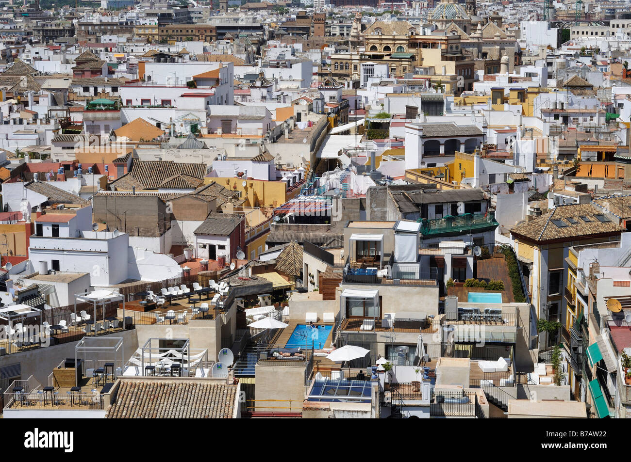 Seville overview hi-res stock photography and images - Alamy