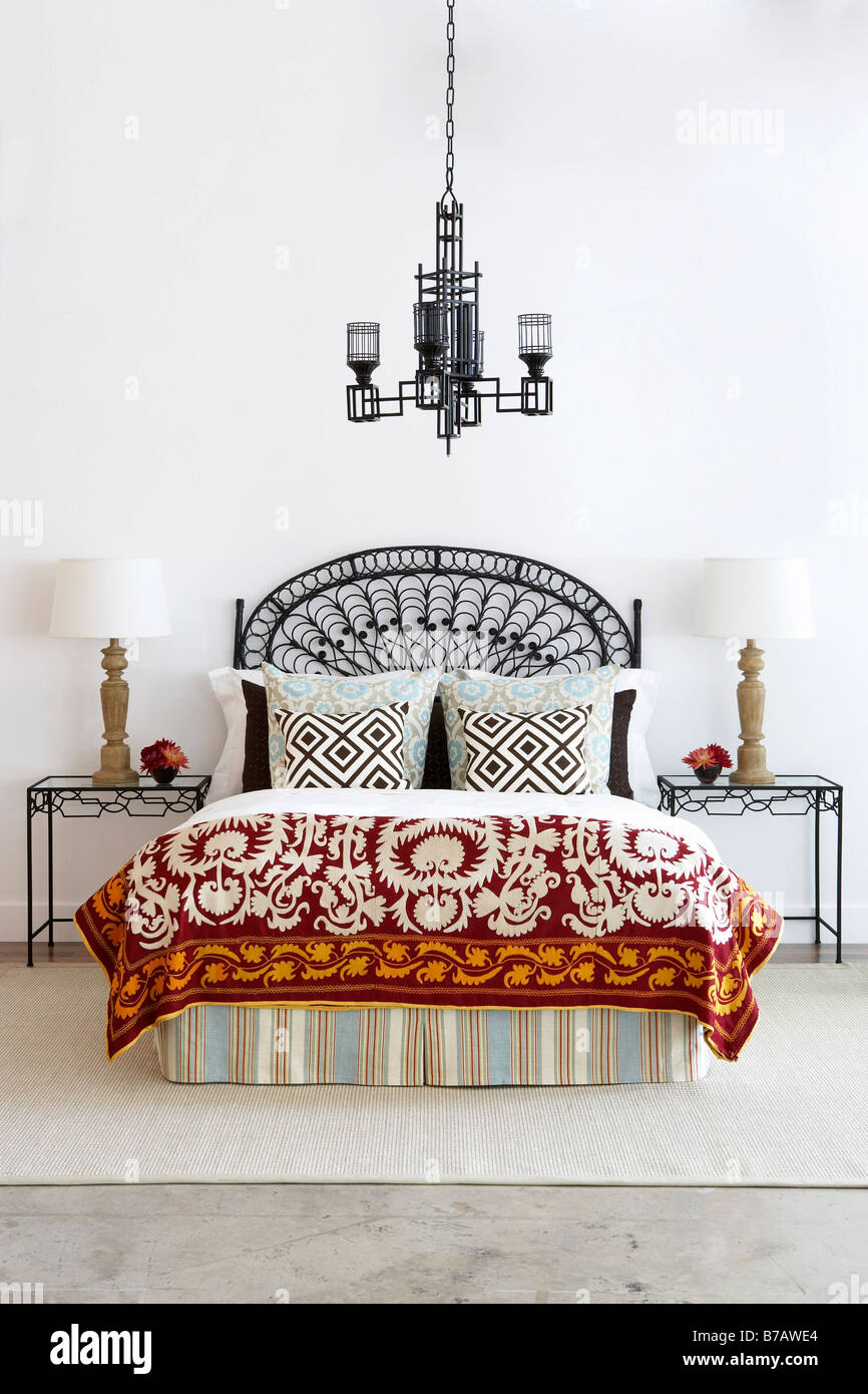 Interior of Bedroom Stock Photo - Alamy