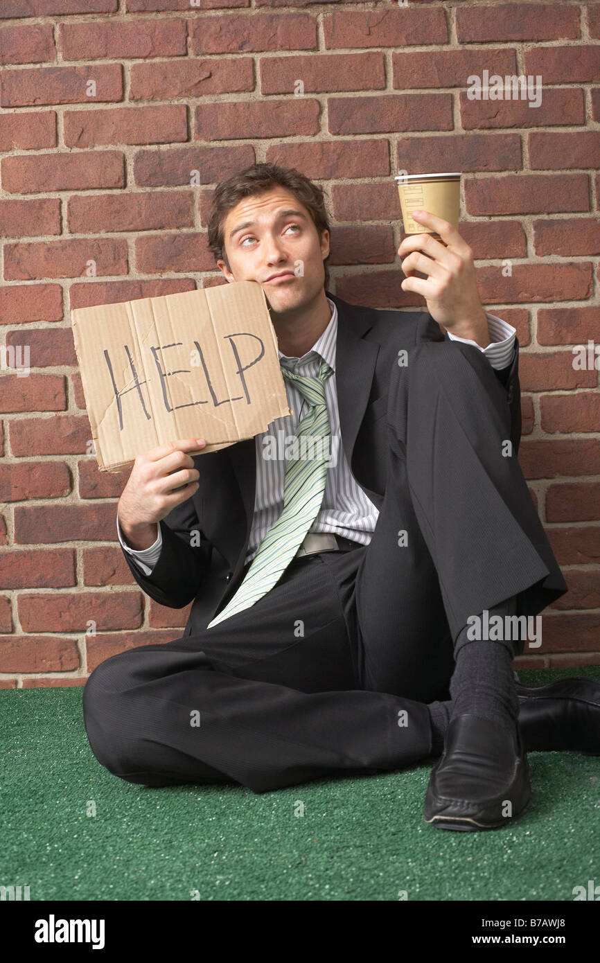 Old Man Begging High Resolution Stock Photography and Images - Alamy