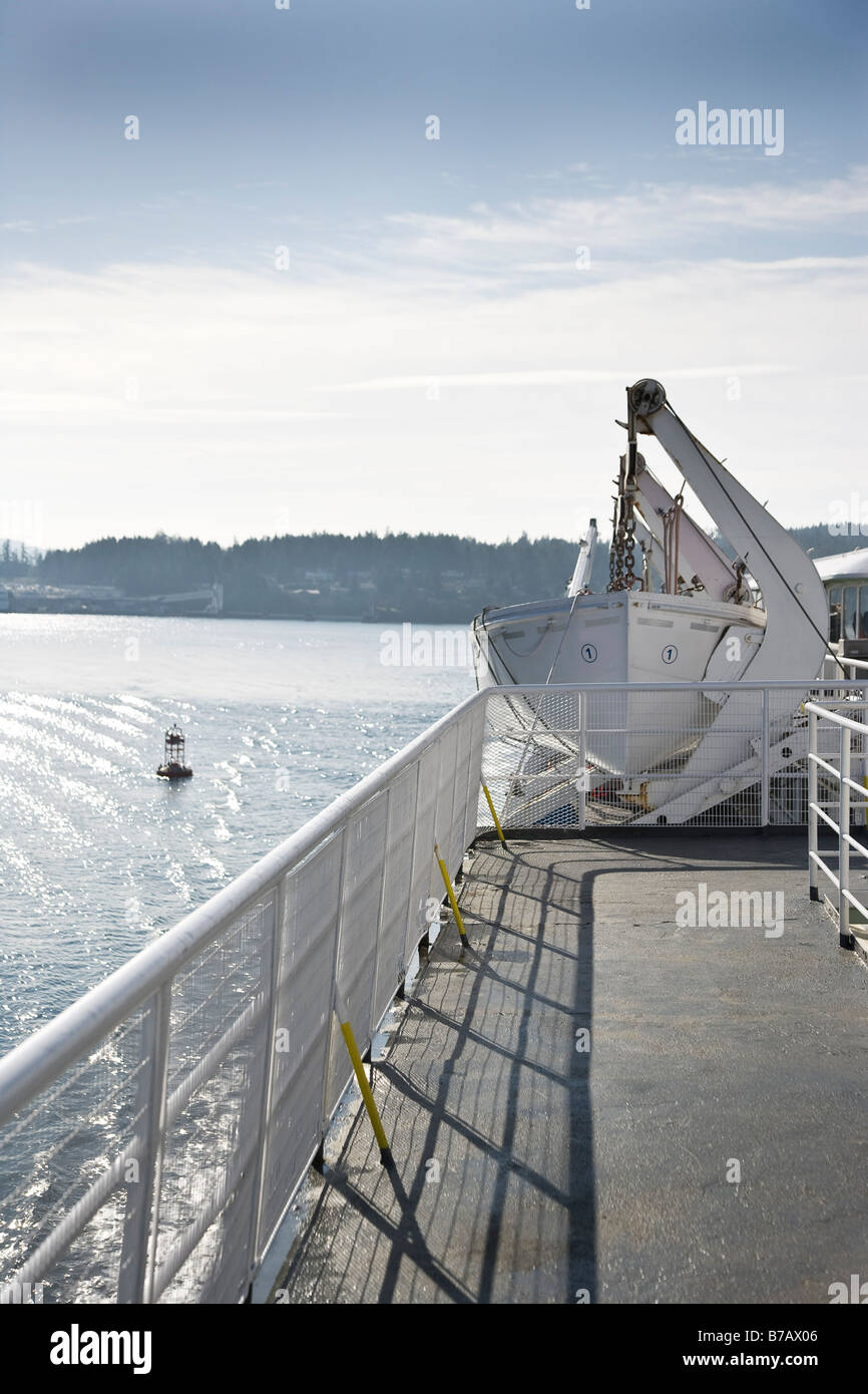 Gulf Islands View from Ferry Stock Photo - Alamy