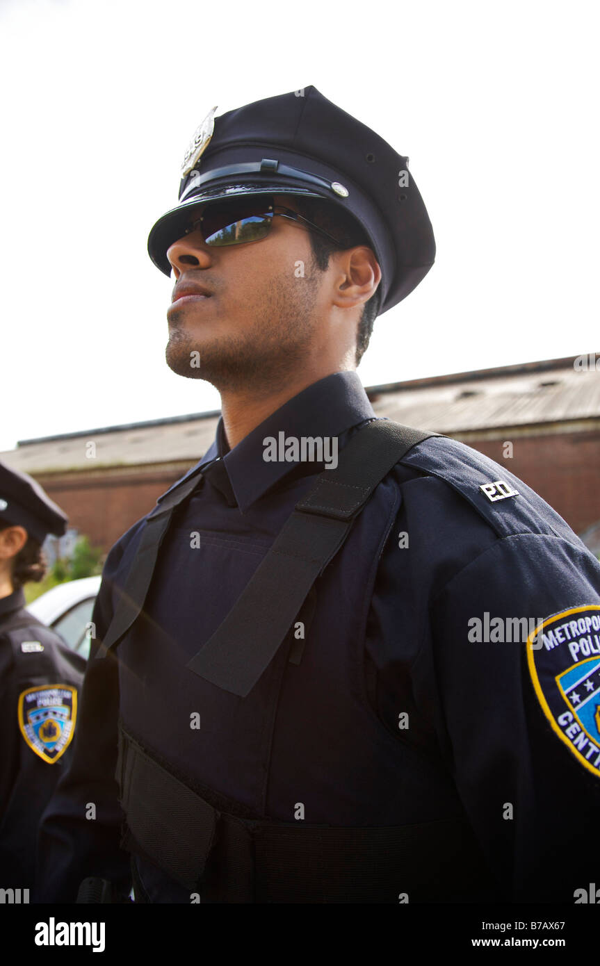 Portrait of Police Officers Stock Photo - Alamy
