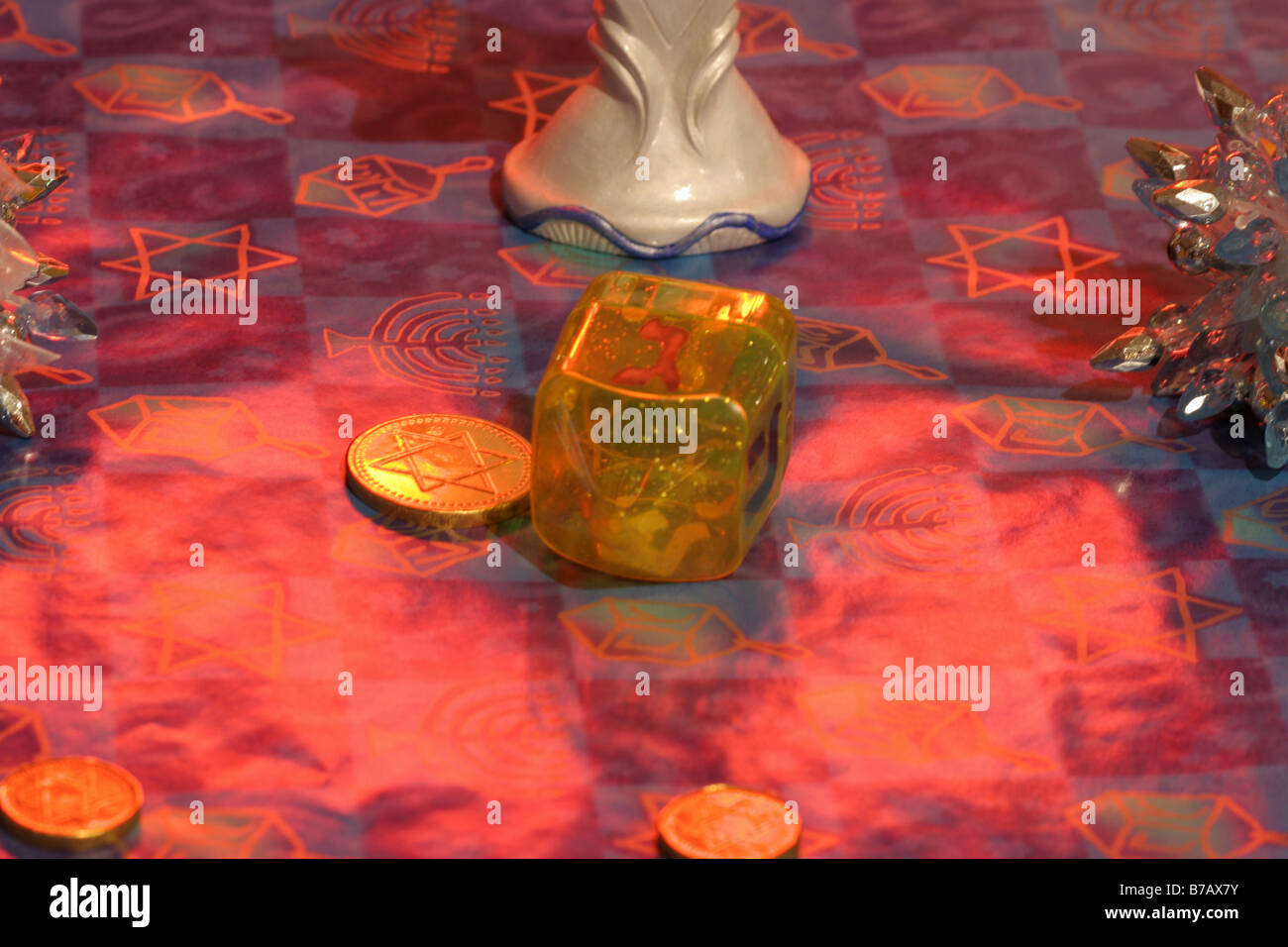 Jewish Dradle game Stock Photo - Alamy