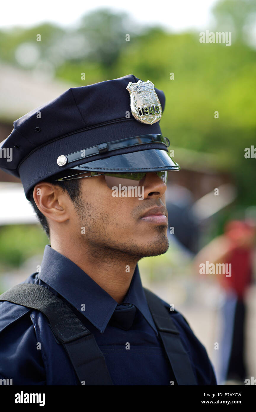 Portrait of Police Officer Stock Photo - Alamy