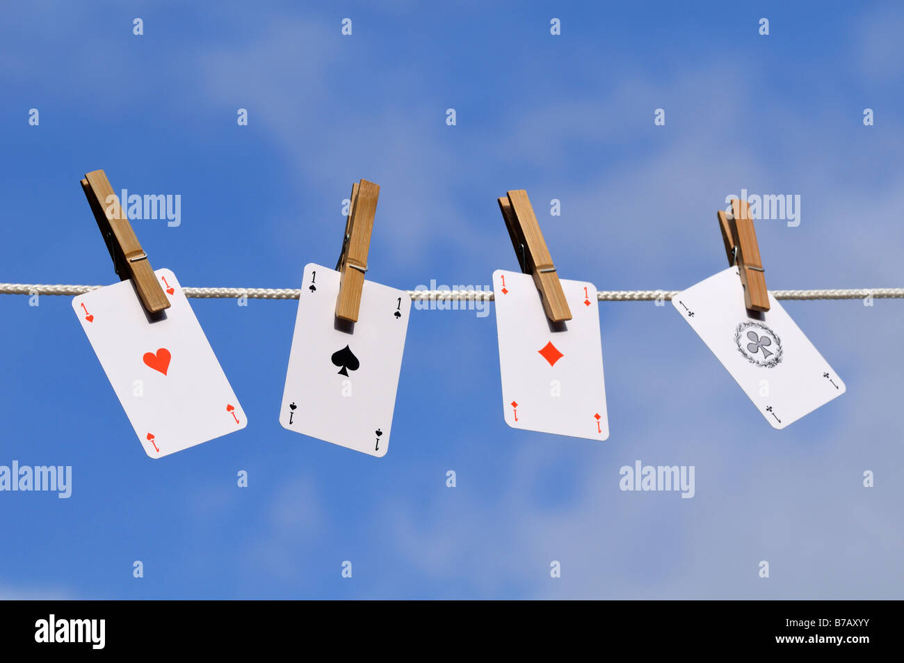 Playing Card Pinned High Resolution Stock Photography and Images - Alamy