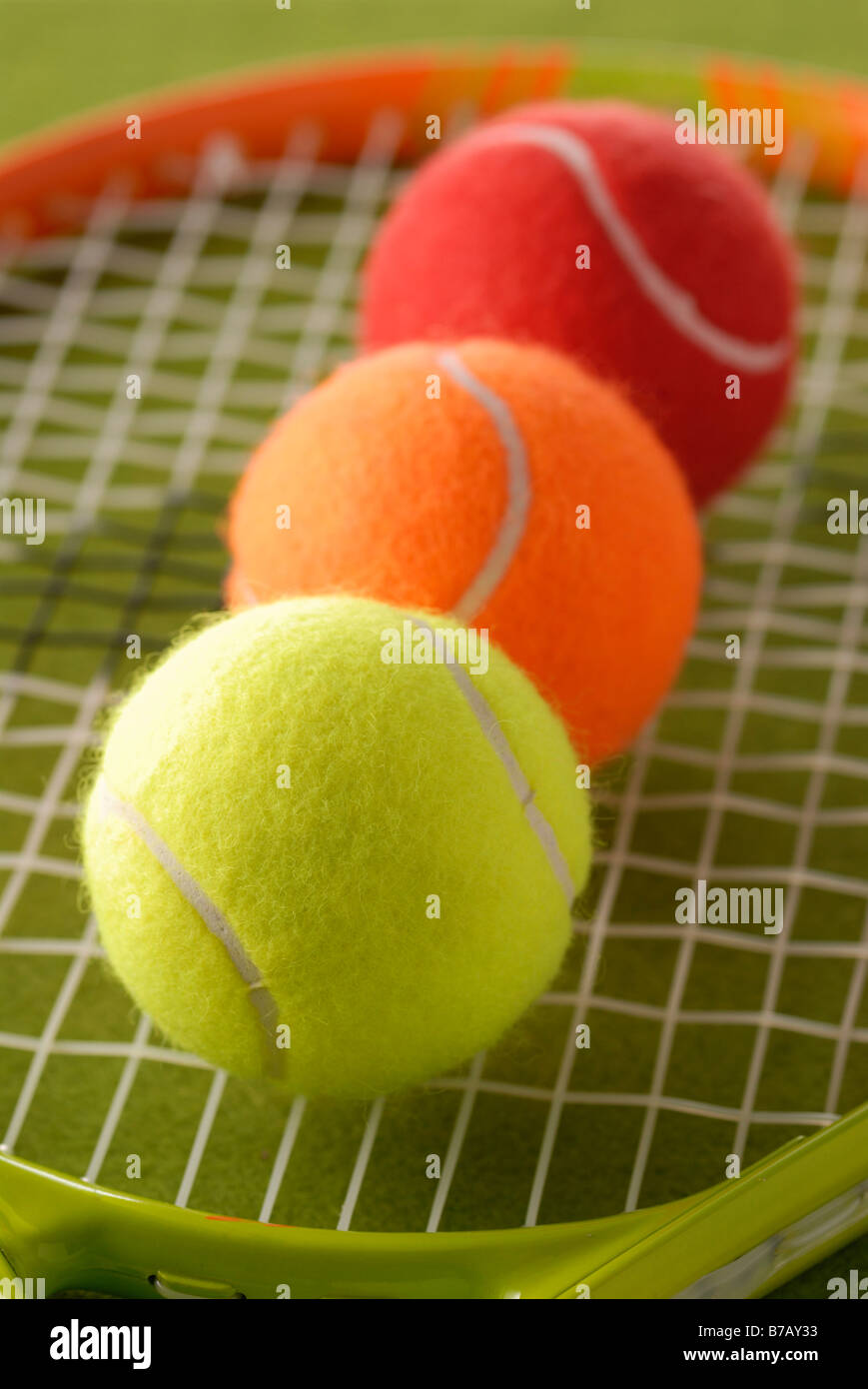 Tennis racket ball multi hi-res stock photography and images - Alamy