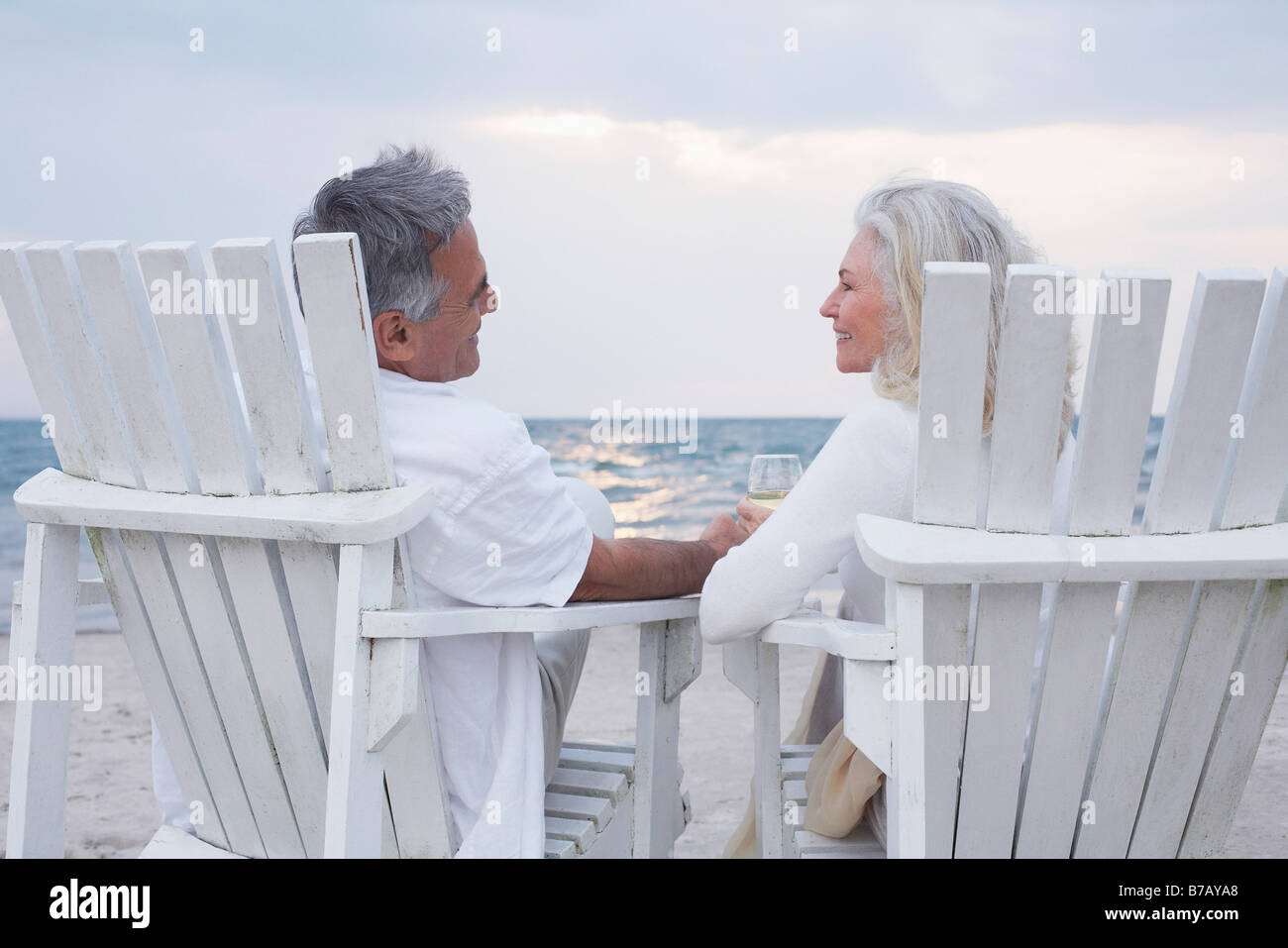 People In Beach Chairs High Resolution Stock Photography and Images - Alamy