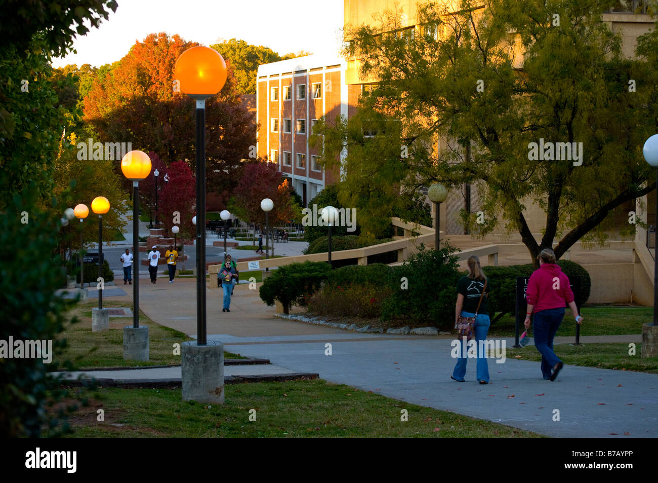 Students at the University of Tennessee at Chattanooga Chattanooga Tennessee Stock Photo - Alamy
