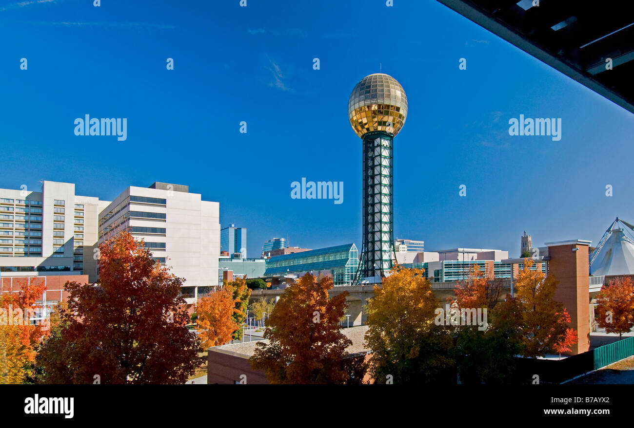 The Sunsphere at World s Fair Park in Knoxville Tennessee Stock Photo ...