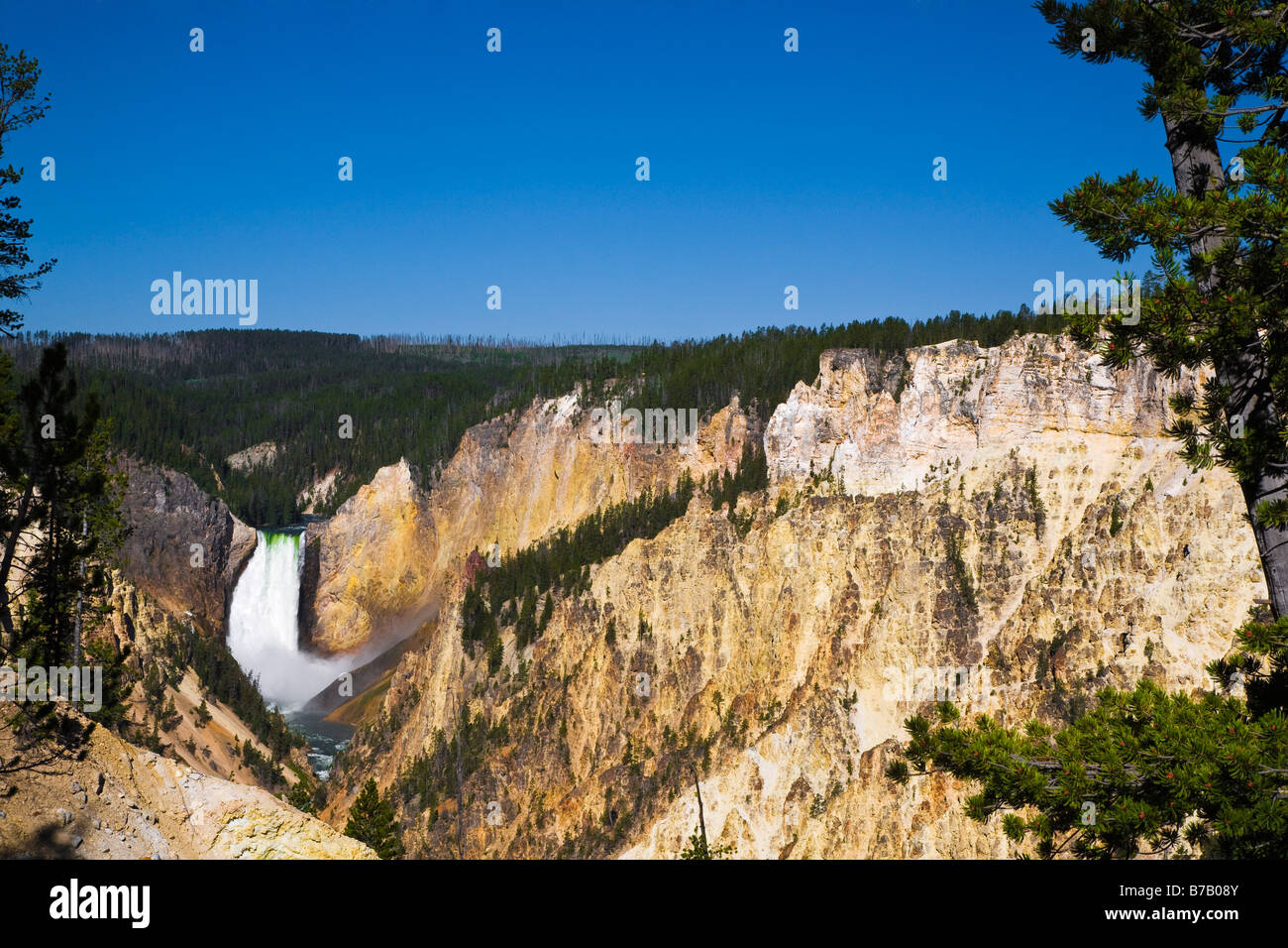 Yellowstone overview hi-res stock photography and images - Alamy