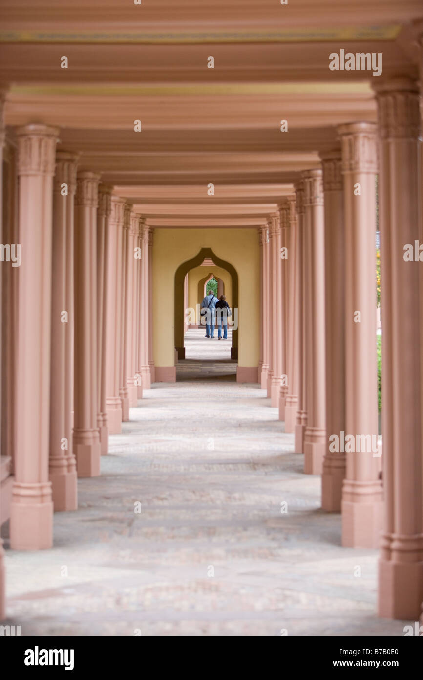 Mosque in the Turkish garden in the Schwetzinger castle garden Stock ...