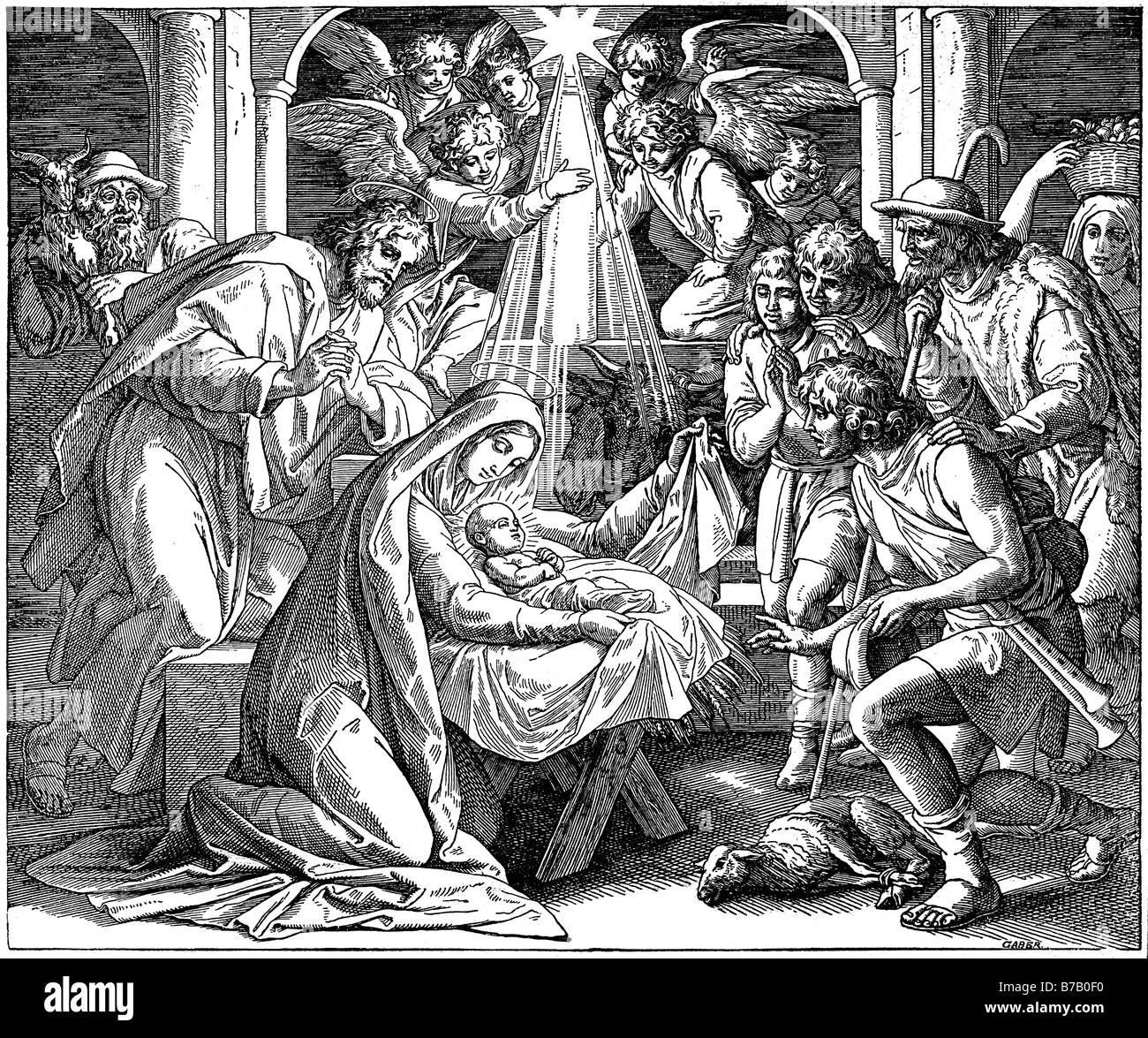 Christmas time church Black and White Stock Photos & Images - Alamy