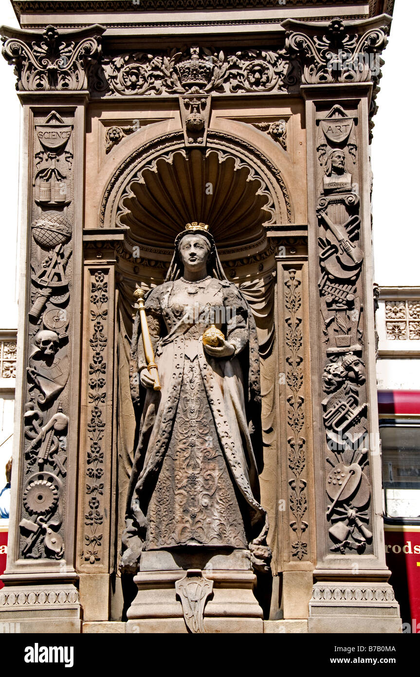 Queen Victoria statue sculpture Strand Fleet Street Holborn Victorian ...