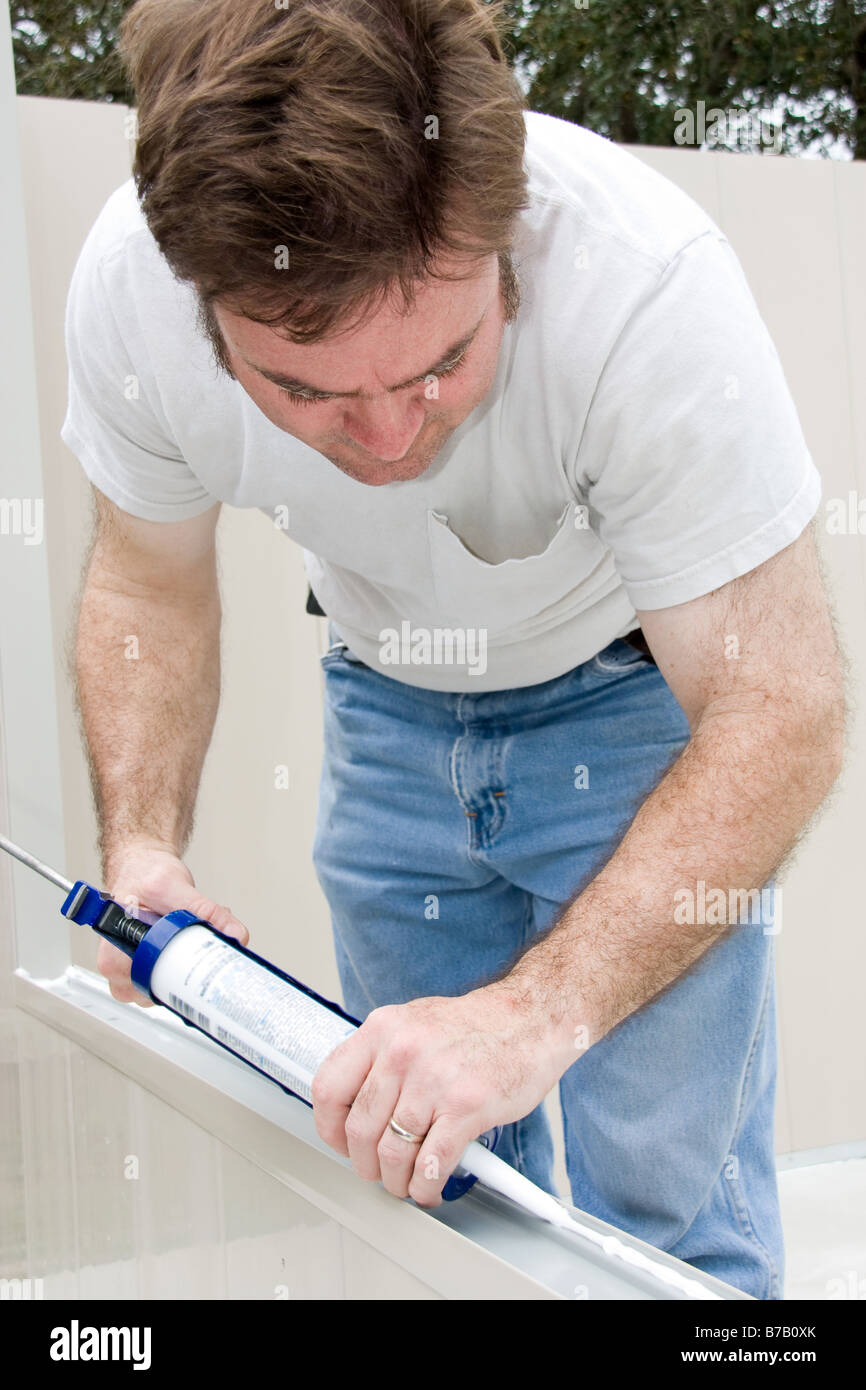 Caulking Gun High Resolution Stock Photography and Images - Alamy