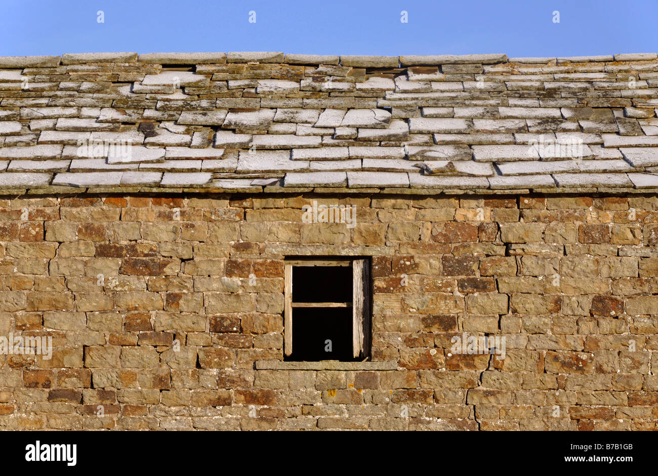Disused mine building Allenheads England Stock Photo - Alamy