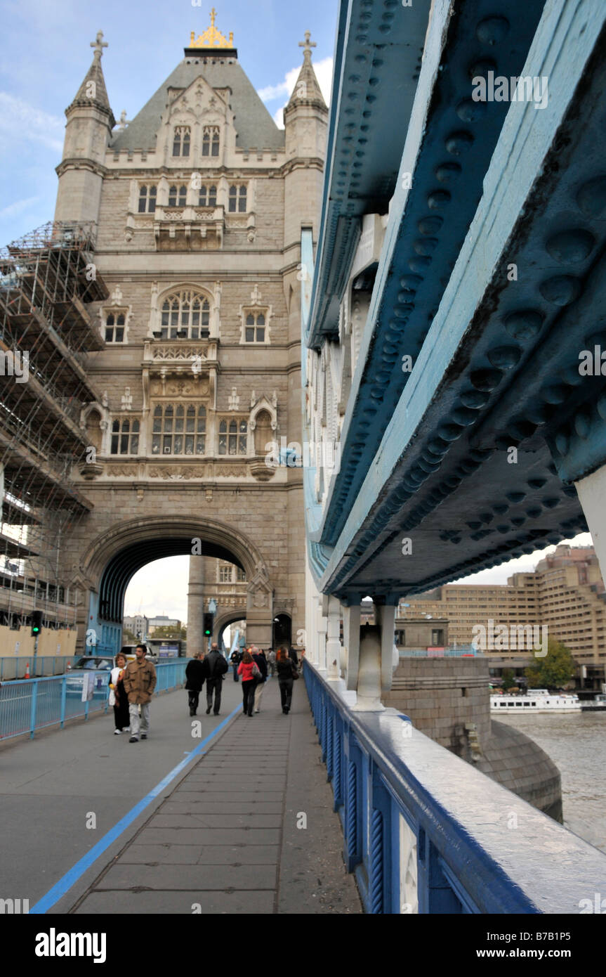 VIew of tower bridge Stock Photo - Alamy