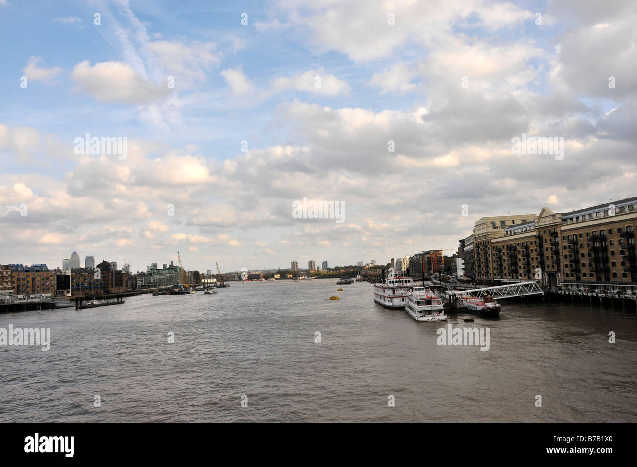 View of the River Thames London England UK Stock Photo - Alamy