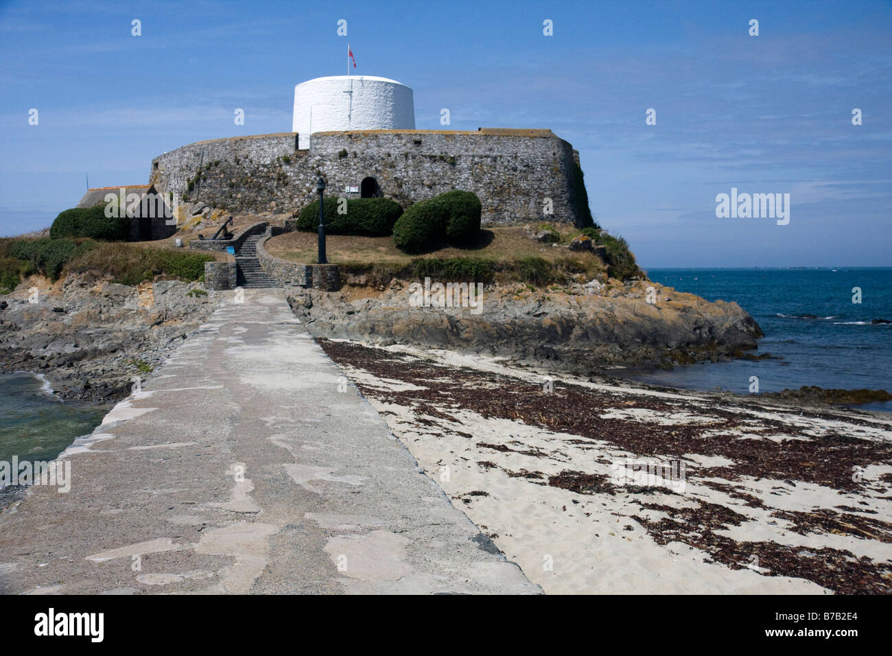 Pleinmont observation tower guernsey hi-res stock photography and ...