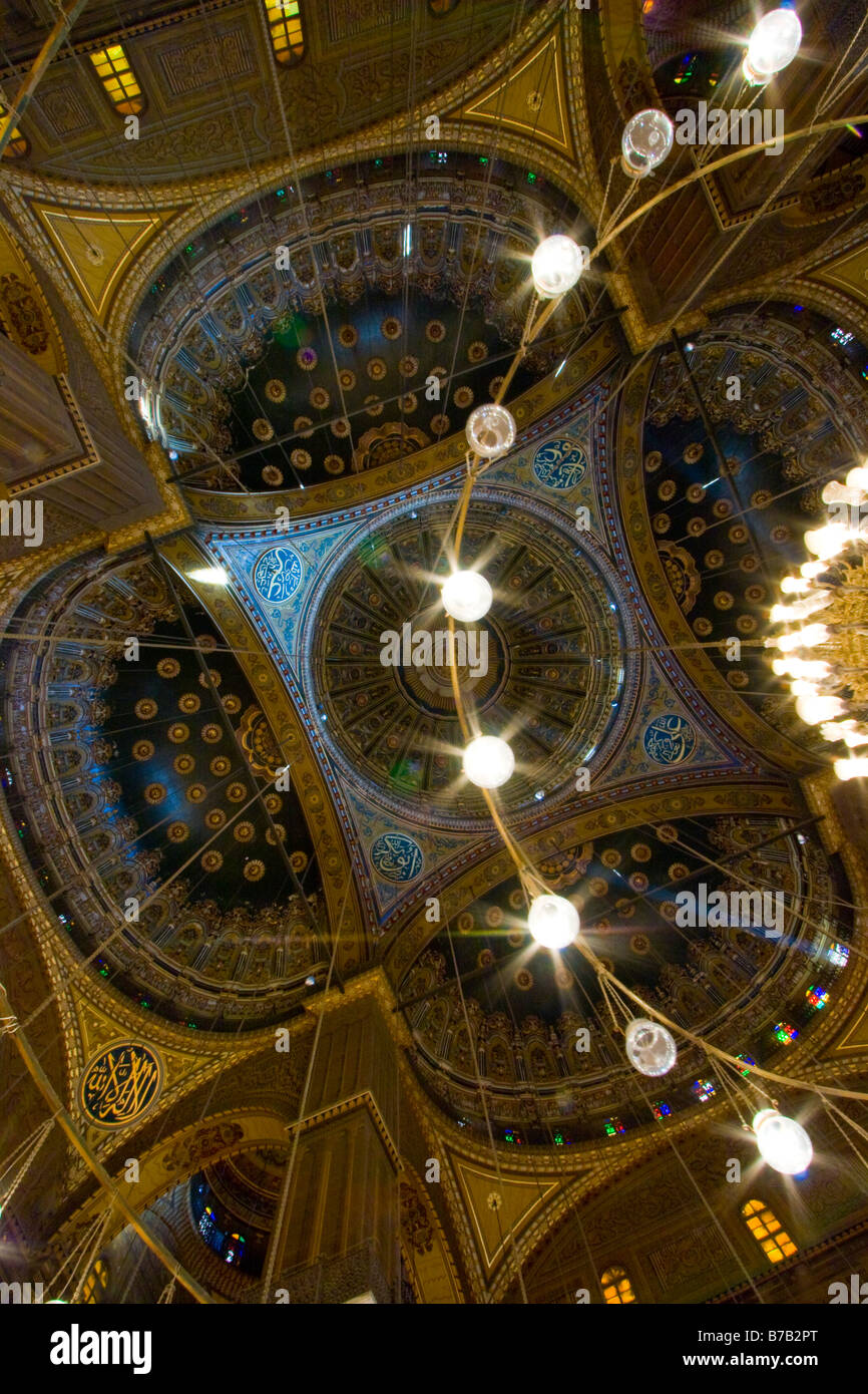 Cairo mosque dome interior hi-res stock photography and images - Alamy