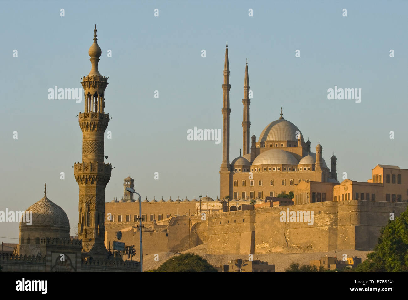 Mohammed Ali Mosque in the Citadel in Cairo Egypt Stock Photo - Alamy
