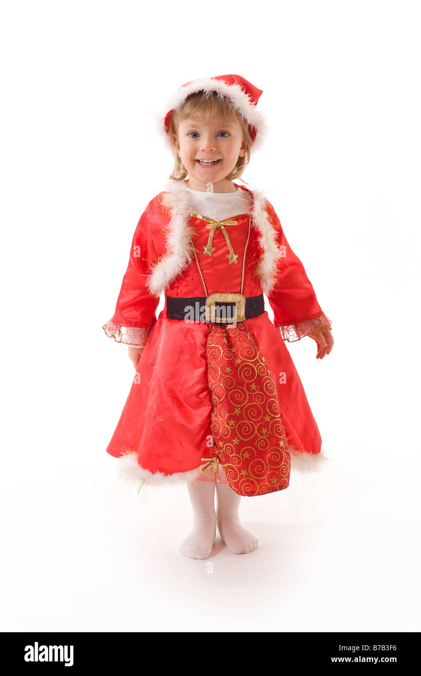 little miss christmas Stock Photo - Alamy