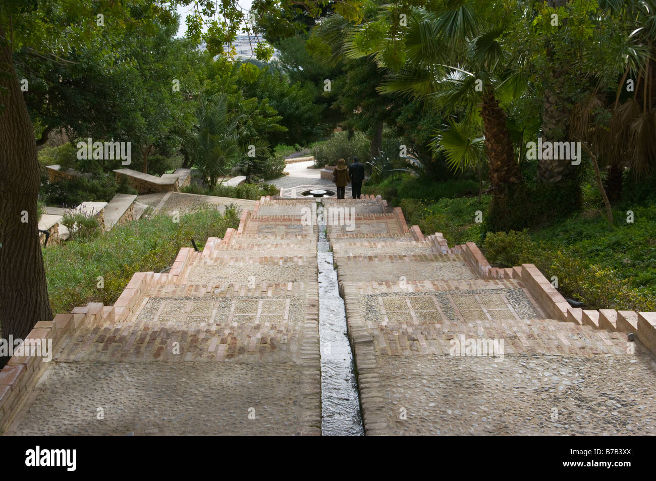 Terraced garden steps hi-res stock photography and images - Alamy