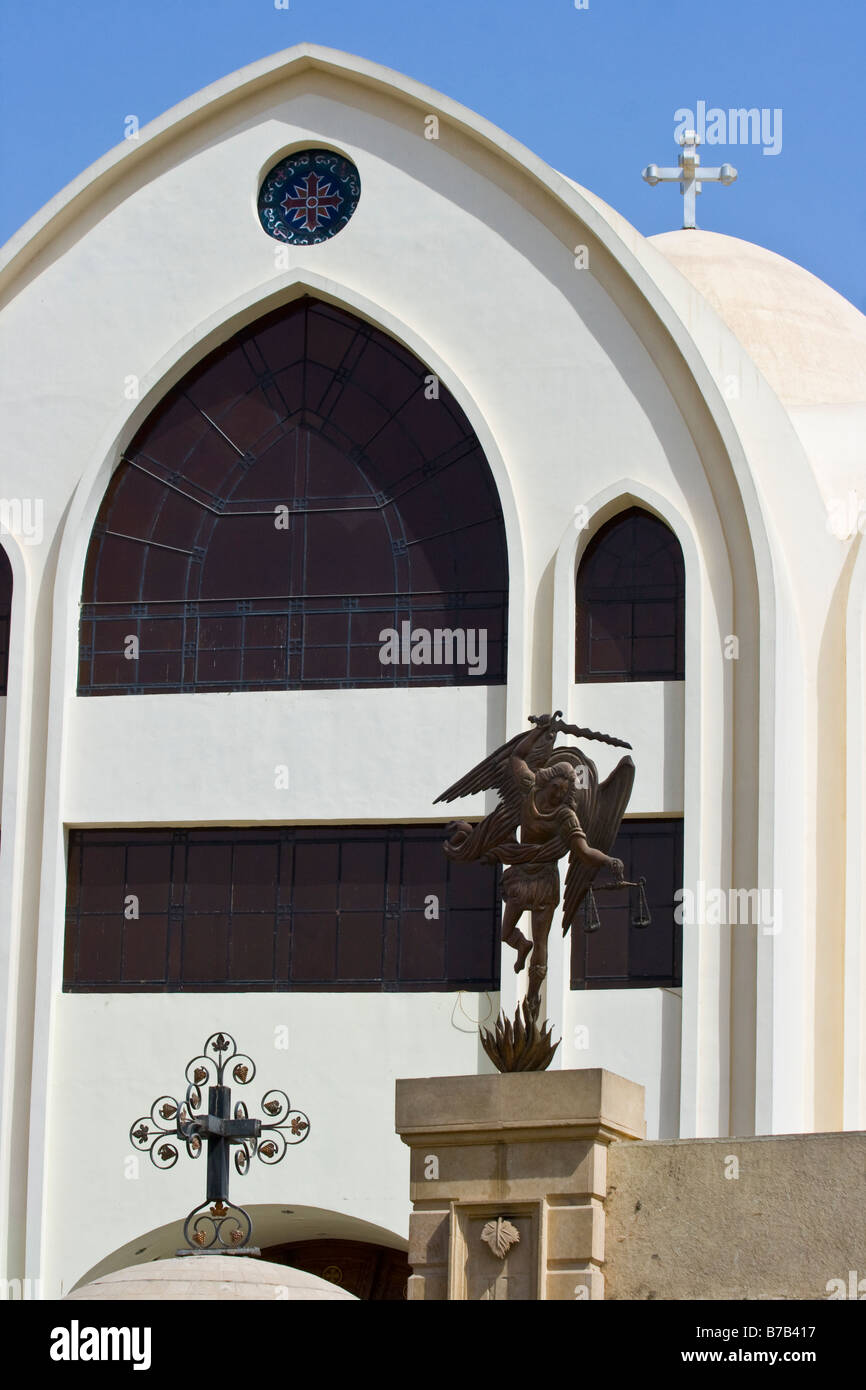 St George Coptic Church in Aswan Egypt Stock Photo - Alamy