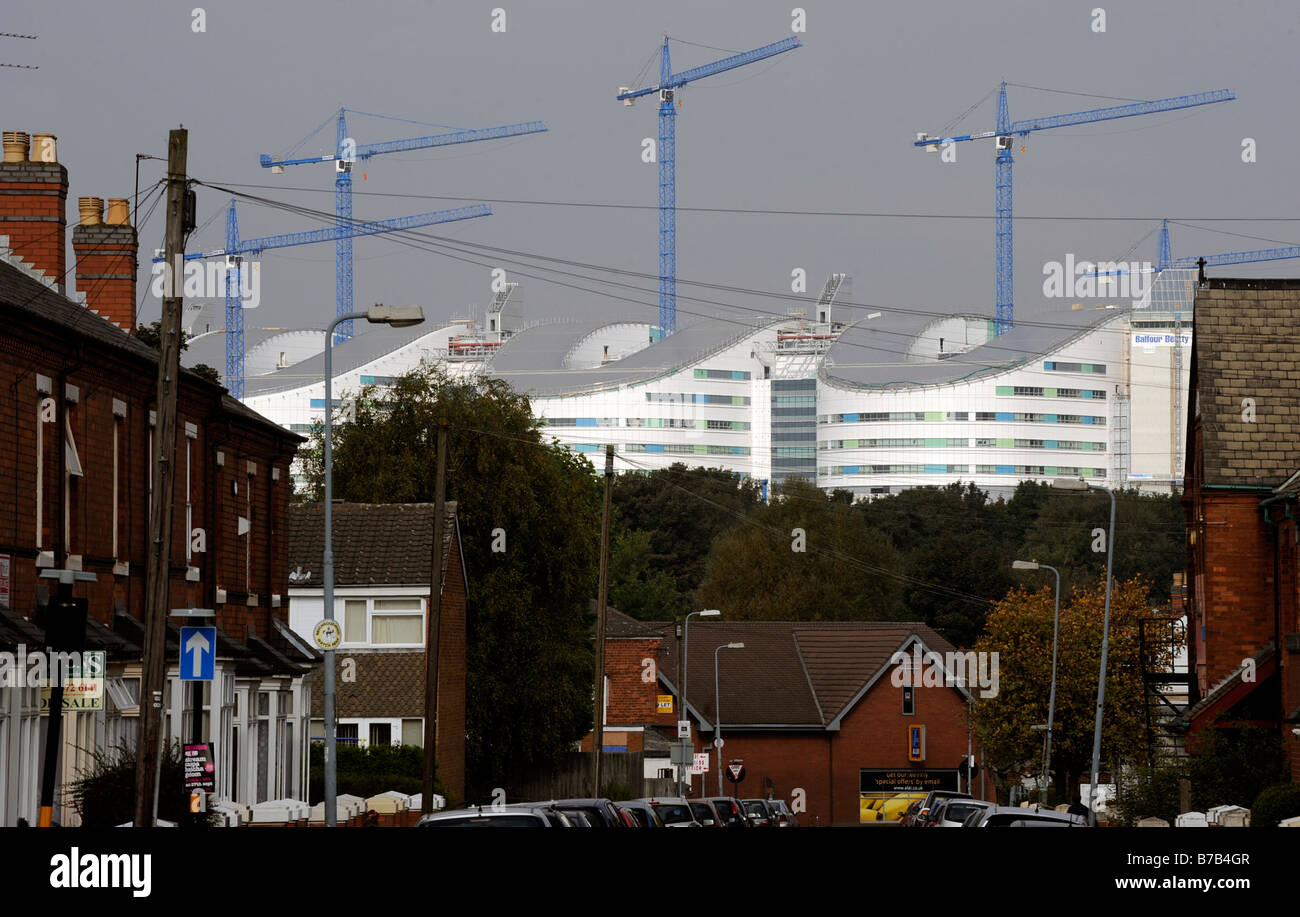 The new Queen Elizabeth Hospital, Edgbaston, Birmingham under ...
