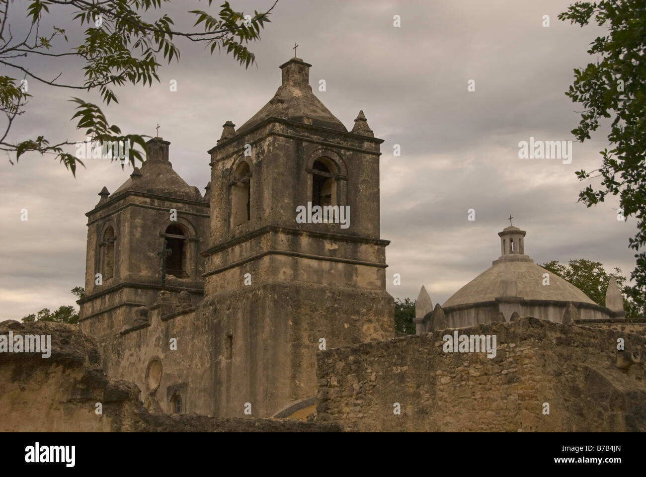 Spanish missions texas hi-res stock photography and images - Alamy