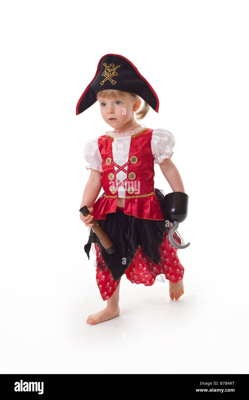 Pirate costume child Cut Out Stock Images & Pictures - Alamy
