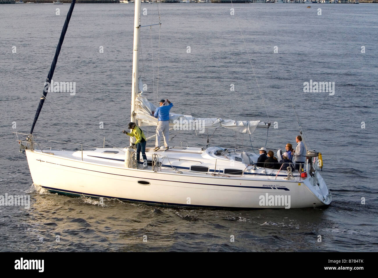 Harbor sailing boat sailboat hi-res stock photography and images - Alamy