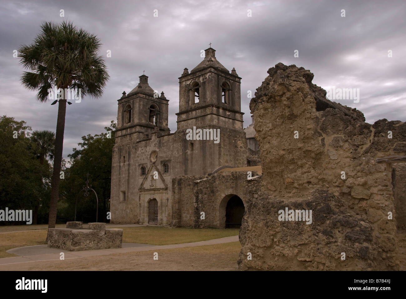 Mission Concepcion National Park San Antonio Texas Stock Photo - Alamy
