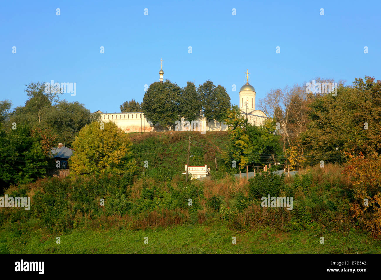 Monastery on a hill hi-res stock photography and images - Alamy