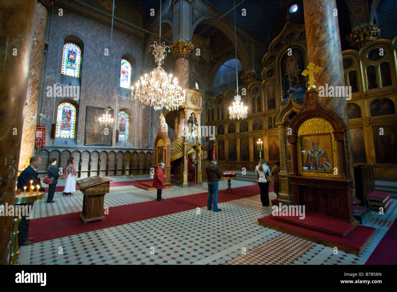 Serbian Orthodox Church Interior