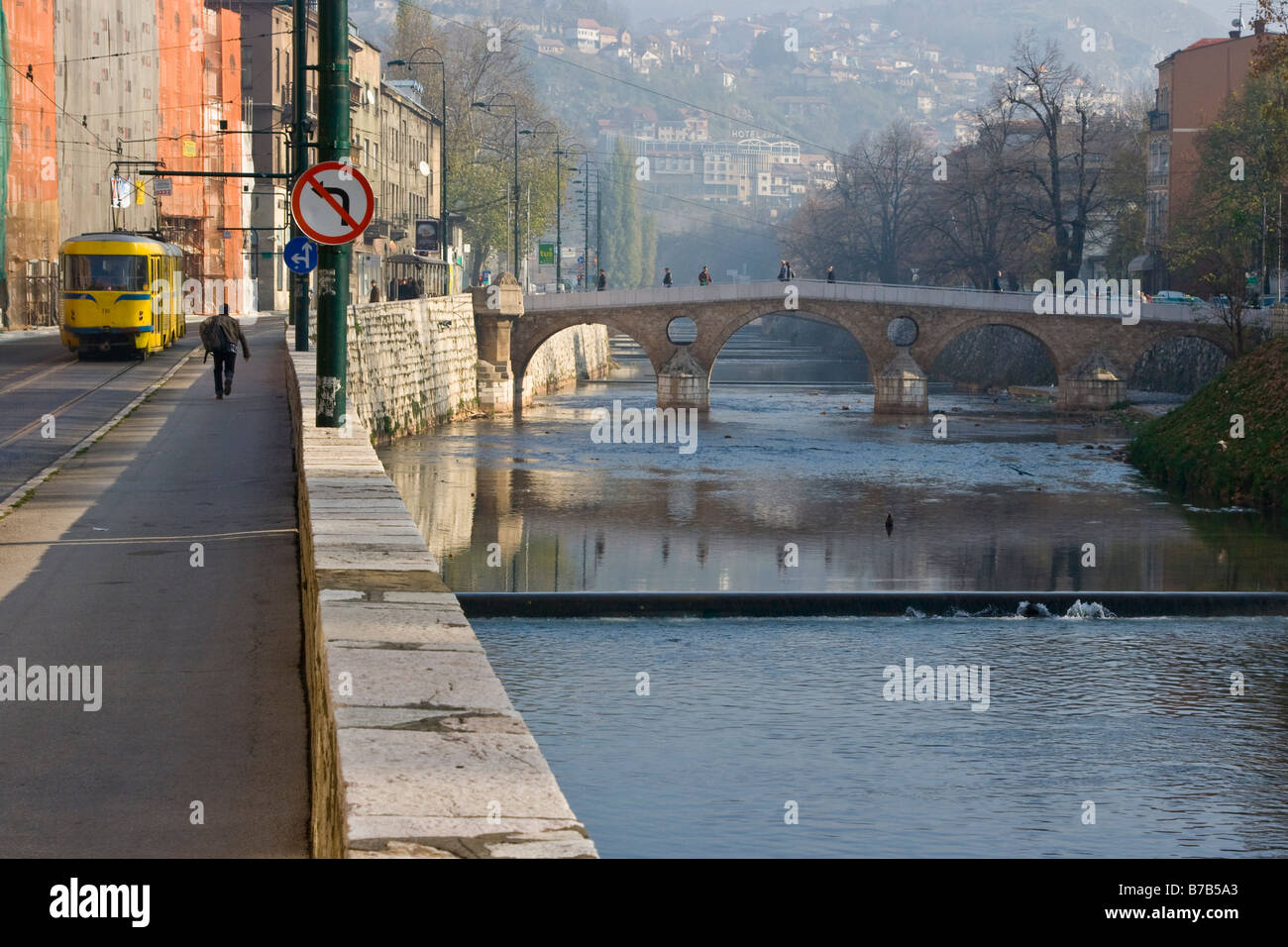 The Latin Bridge in Sarajevo Bosnia Stock Photo - Alamy